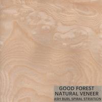 China Natural ASH Wood Veneer Sheets Special Grain Customized For Doors for sale