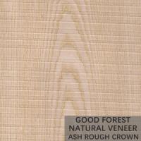 China Natural ASH Wood Veneer Sheets Special Grain Customized For Doors for sale