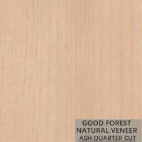 China Natural ASH Wood Veneer Sheets Special Grain Customized For Doors for sale