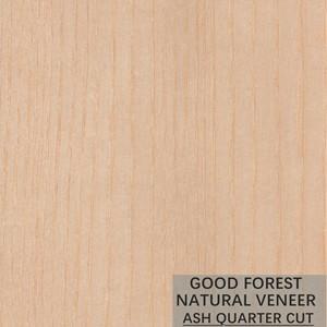 China Natural ASH Wood Veneer Sheets Special Grain Customized For Doors for sale