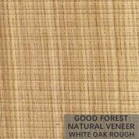 China Customized White Oak Wood Veneer Rough Smoked Oak Veneer ISO for sale