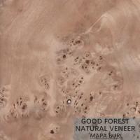 China Tree Burl Wood Veneer Natural White Poplar Veneer Sheets Excellent for sale