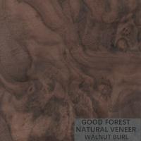China Grain Crotch Natural Wood Veneer Sheets Quarter Cut American Walnut for sale