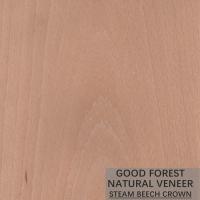 China Natural Steamed Beech Veneer Wrapping Vertical Grain Veneer Excellent for sale