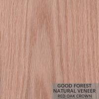 China Smoked Red Oak Wood Veneer / Natural Veneer Plywood Quarter Cut FSC for sale