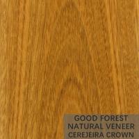 China Cerejeira Wenge Natural Wood Veneer Grain Specially For Hotel Decoration for sale