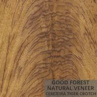 China Cerejeira Wenge Natural Wood Veneer Grain Specially For Hotel Decoration for sale