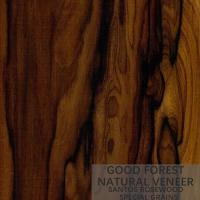China Hotel Rosewood Natural Wood Veneer Of Crown Cut Quarter Straight for sale