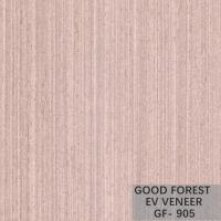 China Hotel Decoration Engineered Oak Veneer Crown Cut Grain Grey Color for sale