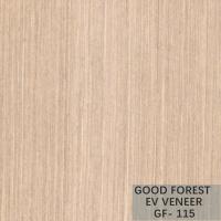 China Hotel Decoration Engineered Oak Veneer Crown Cut Grain Grey Color for sale