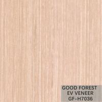 China Fancy Recomposed Wood Veneer Pearl Oak Pink Color Fineline Grain for sale