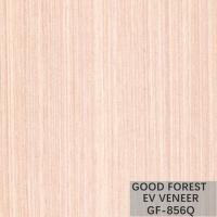 China Fancy Recomposed Wood Veneer Pearl Oak Pink Color Fineline Grain for sale