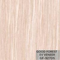 China Man Made Oak Wood Veneer Excellent Qiuxiang Wood With Straight Line for sale