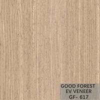 China Man Made Oak Wood Veneer Excellent Qiuxiang Wood With Straight Line for sale