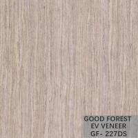 China Man Made Oak Wood Veneer Excellent Qiuxiang Wood With Straight Line for sale