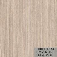 China Engineered Wood Veneer Pear Oak Brown Color Quarter Cut Customized for sale
