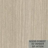 China Engineered Wood Veneer Pear Oak Brown Color Quarter Cut Customized for sale