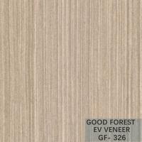 China Engineered Wood Veneer Pear Oak Brown Color Quarter Cut Customized for sale
