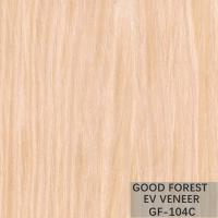 China Engineered Washed Oak Veneer EV Oak Veneer Sheets Grain Customized for sale