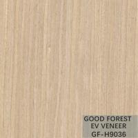 China Engineered Wood Veneer EV Veneer Oak Straight Grain Natural Color for sale