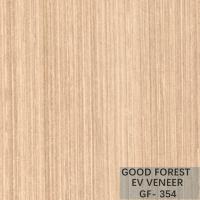 China Engineered Wood Veneer EV Veneer Oak Straight Grain Natural Color for sale