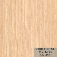 China Engineered Wood Veneer EV Veneer Oak Straight Grain Natural Color for sale
