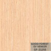 China Engineered Wood Veneer EV Veneer Oak Straight Grain Natural Color for sale