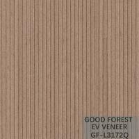 China EV Veneer Zebra Engineered Wood Veneer Natural Color Straight Grain for sale