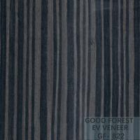 China Engineered Wood Veneer Ebony Wood Veneer 0.15-0.55 mm Thickness for sale