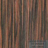 China Engineered Wood Veneer Ebony Wood Veneer 0.15-0.55 mm Thickness for sale