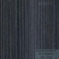 China Engineered Wood Veneer Ebony Wood Veneer 0.15-0.55 mm Thickness for sale