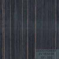 China Engineered Wood Veneer Ebony Wood Veneer 0.15-0.55 mm Thickness for sale
