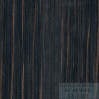 China Engineered Wood Veneer Ebony Wood Veneer 0.15-0.55 mm Thickness for sale