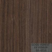 China Engineered Wood Veneer Black Walnut Straight Wood Veneer Customized for sale
