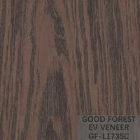 China Engineered Wood Veneer Wenge Chicken Wing Wood Veneer 2500*640 mm for sale