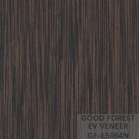 China Engineered Wood Veneer Wenge Chicken Wing Wood Veneer 2500*640 mm for sale
