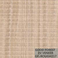 China Engineered Wood Veneer Rough Grain Wood Veneer Top A / B Grade for sale
