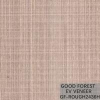 China Engineered Wood Veneer Rough Grain Wood Veneer Top A / B Grade for sale