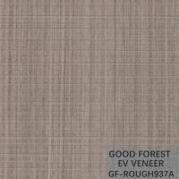 China Engineered Wood Veneer Rough Grain Wood Veneer Top A / B Grade for sale