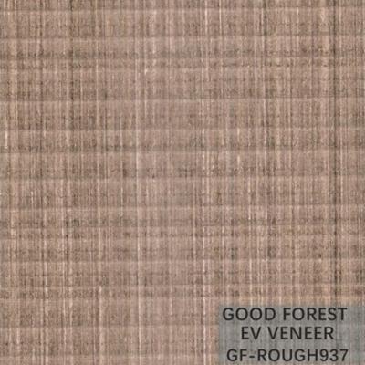 China Engineered Wood Veneer Rough Grain Wood Veneer Top A / B Grade for sale