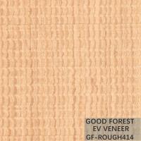 China Engineered Wood Veneer Rough Grain Wood Veneer Top A / B Grade for sale