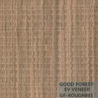 China Engineered Wood Veneer Rough Grain Wood Veneer Top A / B Grade for sale