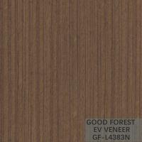 China Engineered Wood Veneer Meteor Wood Veneer Irregular Texture Grain for sale