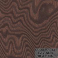 China Engineered Wood Veneer Tree Root Wood Veneer Natural / Dyed Color for sale