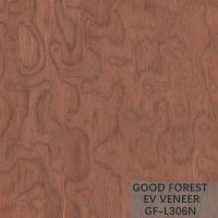 China Engineered Wood Veneer Tree Burl Wood Veneer EV 2500*640 mm Size for sale