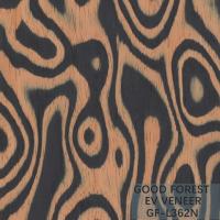China Engineered Wood Veneer Tree Burl Wood Veneer EV 2500*640 mm Size for sale