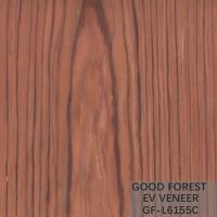 China Engineered Wood Veneer Red Santos Rose Wood 2850mm length Size For door and cabinet face SZ-L220C/595C/3305C/6155C/5965C for sale