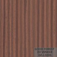China Santos Rose Engineered Wood Veneer Straight Grain Customized Service for sale