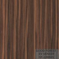 China Santos Rose Engineered Wood Veneer Straight Grain Customized Service for sale