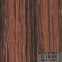 China Santos Rose Engineered Wood Veneer Straight Grain Customized Service for sale